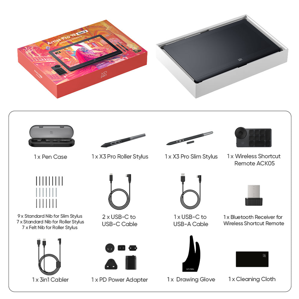 Artist Pro 19 (Gen 2) — XPPEN US