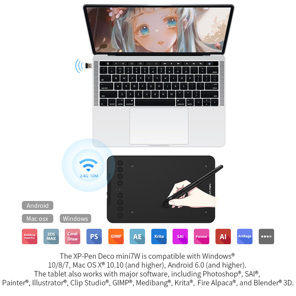 Deco Mini 7 Wireless — XPPEN US